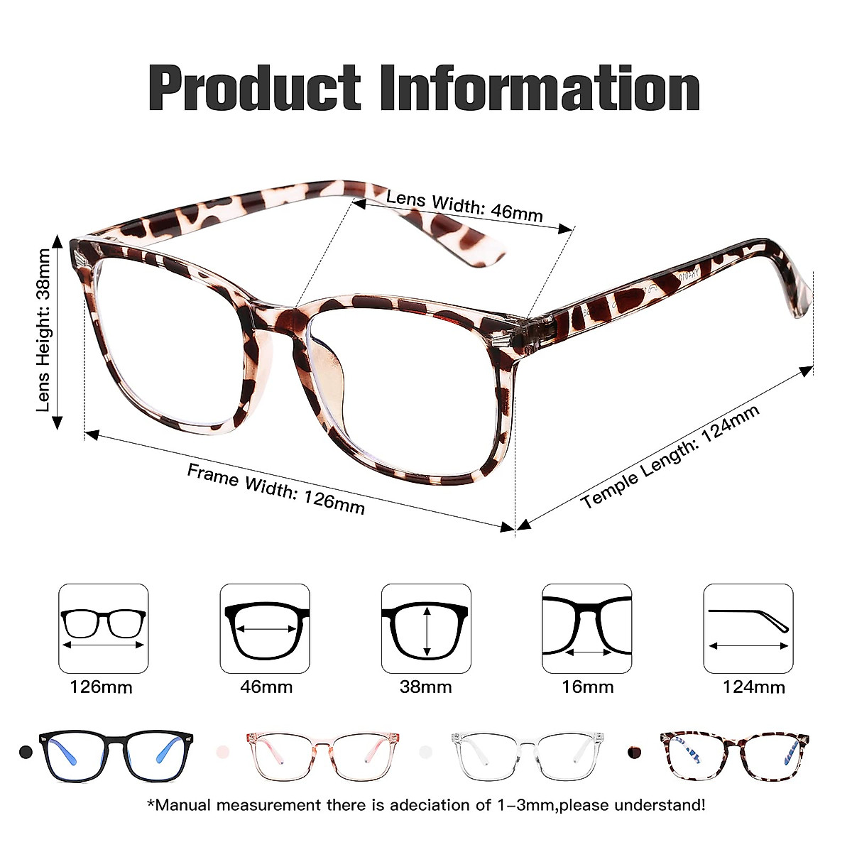 AZorb 2Pack Blue Light Blocking Glasses for Kids TR90 Unbreakable Computer Screen Glasses for Boys & Girls - 2 Pack(Transparent Pink+ Leopard)