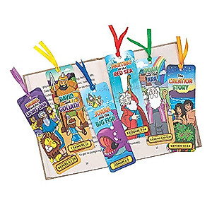Bible Story Bookmark Assortment - Stationery - 48 Pieces