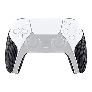 eXtremeRate PlayVital Anti-Skid Sweat-Absorbent Controller Grip for ps5 Controller, Professional Textured Soft Rubber Pads Handle Grips for ps5 Controller