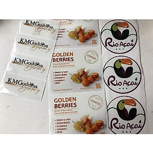 200 Piece Custom Sticker and Customized Logos Wedding Birthday Baptism Stickers Design Your Own Stickers Personalize Stickers (White Artpaper, 1.5" Round)