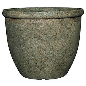 Classic Home and Garden Bellina Grande 12" Planter, Fossil Stone