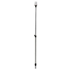 attwood 5610-48-7 Telescoping Pole Light, All-Around Light, Height-Adjustable 26-42 inches, 2 Mile 360-Degree Visibility, One Size