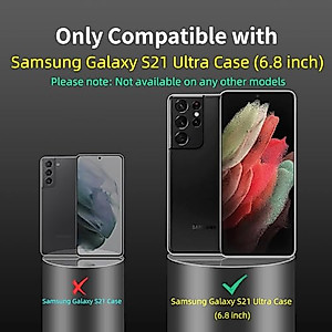 IYTRRYH for Samsung Galaxy S23 Ultra Case Compatible with Magnetic Wireless Charging with Screen Protectors, S26 Ultra Case Built-in Kickstand Ring Military Grade Drop Protection Shockproof Pink