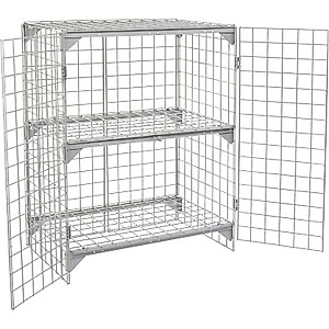 Global Industrial Wire Mesh Security Cage, 36 x 24 x 36