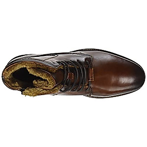 bugatti Men's Marcello I Fashion Boots, Cognac, 12 US