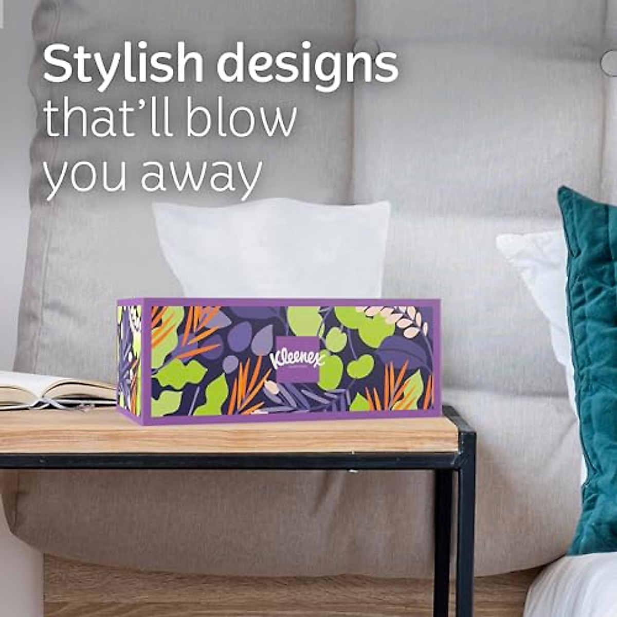 Kleenex Ultra Soft Facial, 3 Flat Boxes, 120 per Box, 3-Ply (360 Total), Packaging May Vary