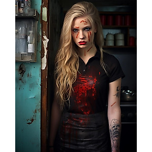 Horror Realistic Fake Bloody Wound Stitch Scar Scab Waterproof Temporary Tattoo Sticker Halloween Masquerade Prank Makeup Props