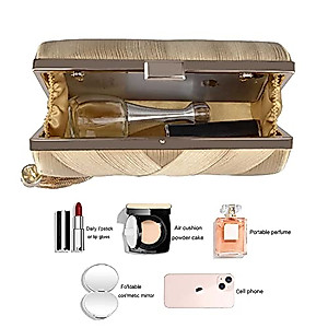 Adoranda Clutch Purses for Women Tassel Evening Bags for Wedding Prom Night out Party