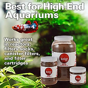 Kolar Labs GFO - 1 Pound Bag of Phosphate Removal Media for Salt Water Reef Aquariums and Coral Health