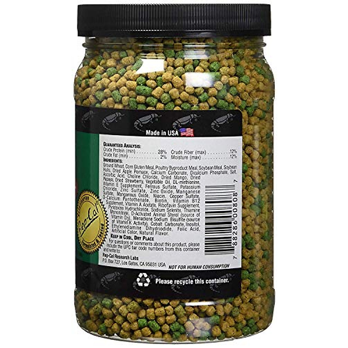 Rep-Cal Maintenance Formula Box Turtle Food Fruit(2 pck / 12 oz each