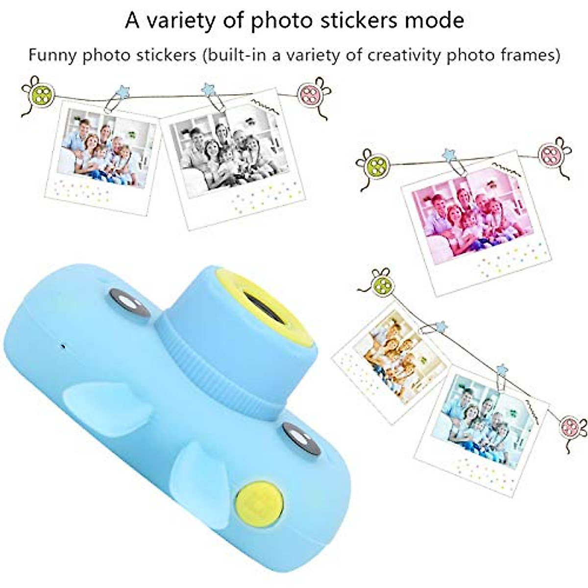 BOLORAMO Lovely Shape Cartoon Digital DV for As Gifts(X500 Rabbit)