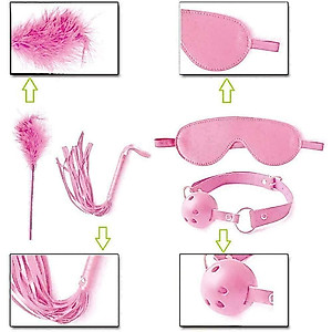 Amoldar Bundle Adjustable Leather Sport Accessories Kit 10pcs (Pink)