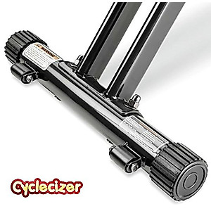 Cyclecizer Exercise Bike for Home Seniors Foldable Stationary Fitness Equipment Aerobic Pedal Exerciser