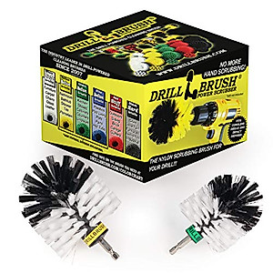 Drill Brush - Truck - Car - Motorcycles - Cleaning Supplies - Truck Accessories - Detail Brush - Wheels - Tires - Bed Liner - Truck Tool Box - Tonneau Cover - Windshield - Glass Cleaner - Leather