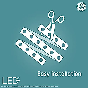 GE LED+ Color Changing LED Light Strip with Remote, Music Syncing Strip Light, 32 Foot