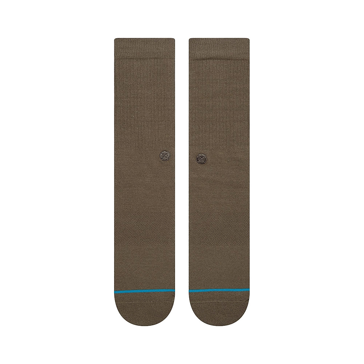Stance Icon Crew Socks (Large, Green)