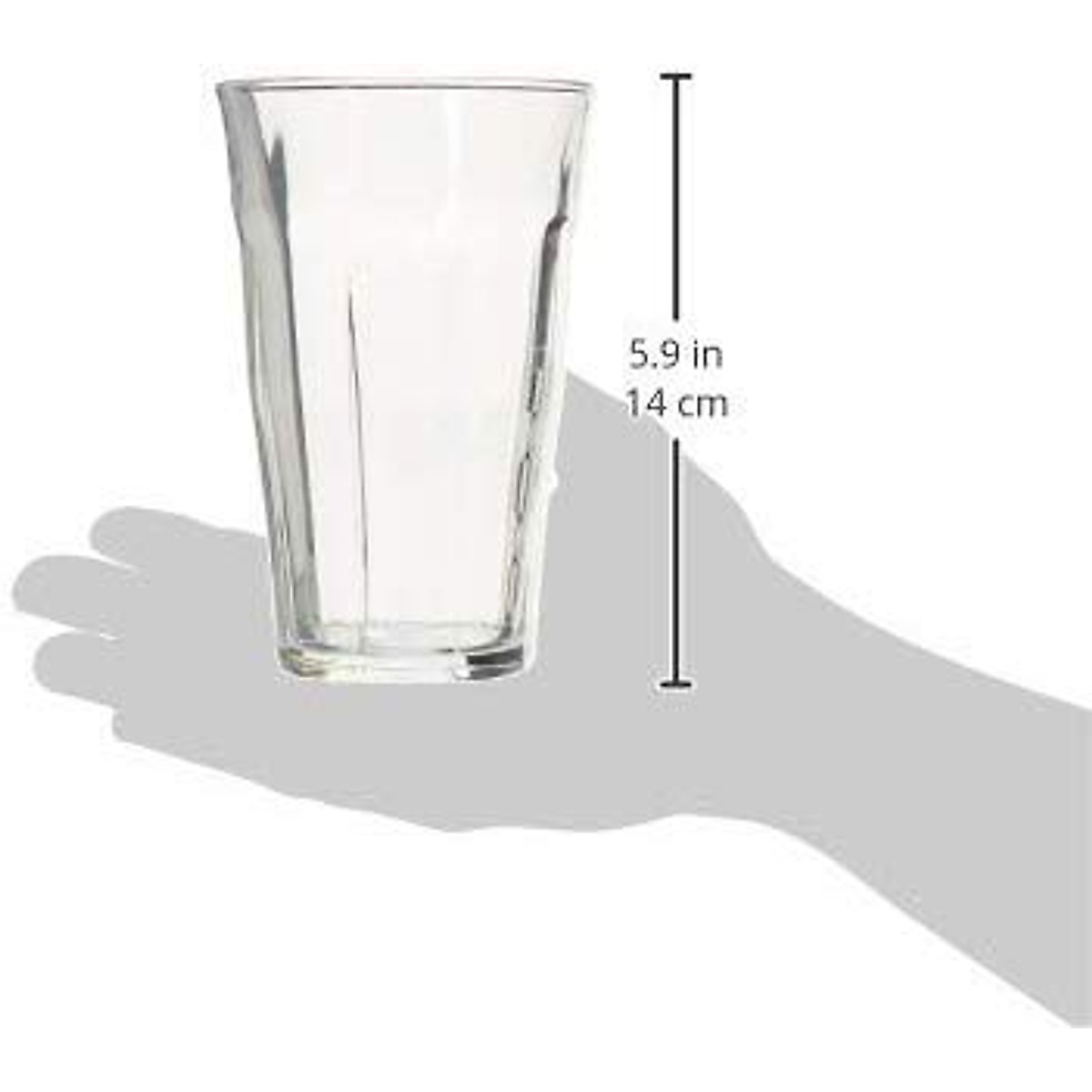 Duralex - Picardie Clear Tumbler 17 Ounces, Set Of 4