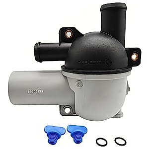 AnyLikely 863631T1 Water Housing Assy Distributor for Mercury MerCruiser Stern Drives 4.3 5.0 5.7 6.2L V6 V8 Engines with Manual Drain Plugs Black 863802T2 863444T2