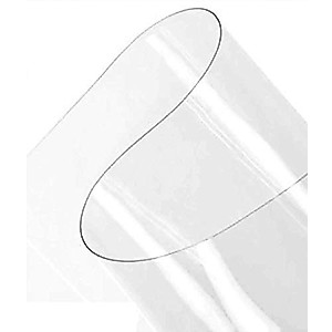 Mybecca Clear Marine Vinyl 4 Gauge Sold Folded by Separate Yard