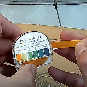 Hydrion Ammonia Test Papers 0-100 ppm, Single 15 ft. Roll