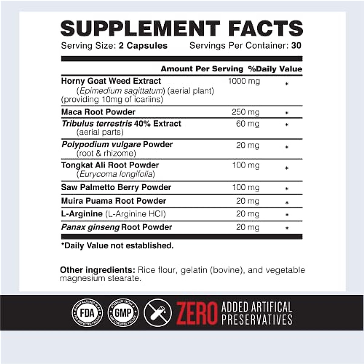 Osyris Nutrition Lab Bull Blood Testosterone Booster for Men - Men’s Best High Potency Endurance - Strength & Test Booster - 60 Ct