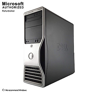 Dell Precision T3500 Tower High Performance Business Desktop, Intel Core XEON-W3550 3.06GHz up to 3.33GHz, 12GB RAM, 500GB HDD, 256GB SSD (Boot), DVD, Windows 10 Professional (Renewed)