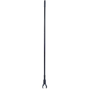 Carlisle FoodService Products 3697000 Vinyl Coated Metal Mop Handle, 15/16" Diameter x 60" Length, Black, for Jaw Style Wide Band Mops