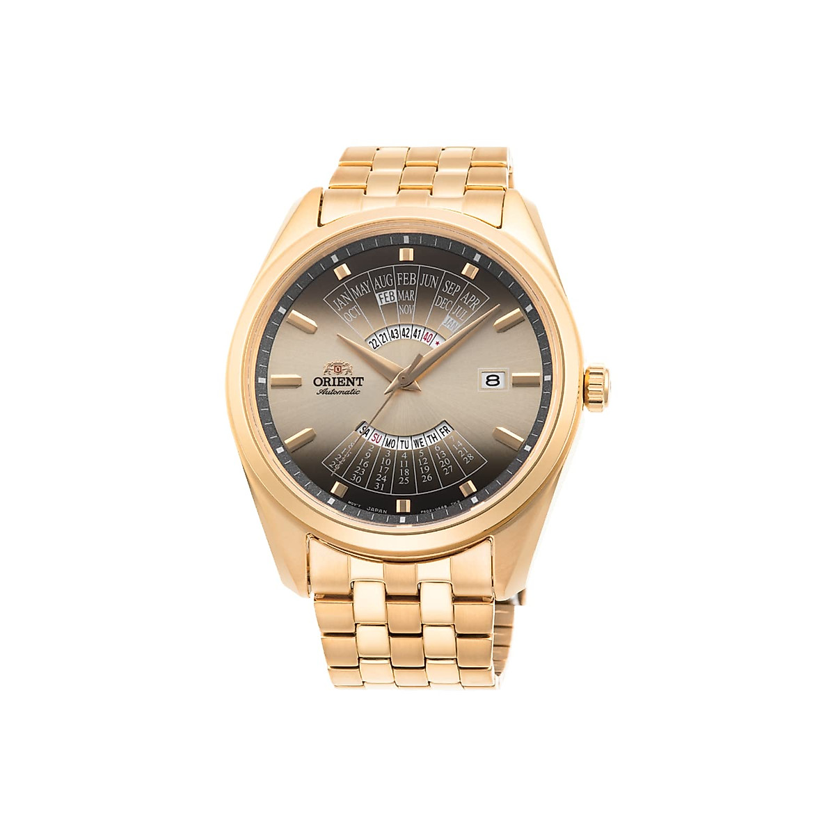 Orient Multi-Year Calendar Japanese Automatic Sports Watch, Champagne, RA-BA0001G10B