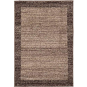 Unique Loom Del Mar Collection Area Rug - Abigail (2' 2" x 3' 1" Rectangle, Light Brown/ Beige)