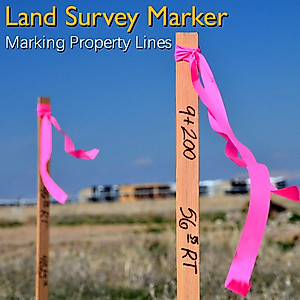 GUFJUCH Flourescent Flagging Tape, Non-Adhesive Plastic Ribbon Neon Marking Roll, for Tree Marking, Hunting Trail Tape, Boundaries and Hazardous Areas Marking, 4 Colors 0.78'' X 200'