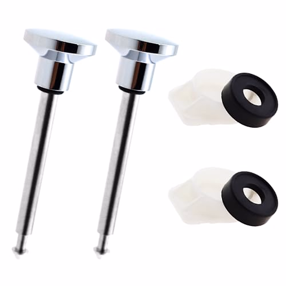 CChiai 2 Sets Bathtub Spout Diverter Repair Kit 2PCS Switching Stem 2PCS Cup Seal 2PCS Gate Bathroom Shower Tub Faucet Leak Repair Replacement Part