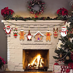 VABAMNA Christmas Ornament Crafts for Kids - Make Your Own Ornament Kit with 36pcs Christmas Craft Stickers, 9 Designs, 54 Pieces, 4cm x 5cm x 2cm, Multicolor, Unisex, Ages 4-12