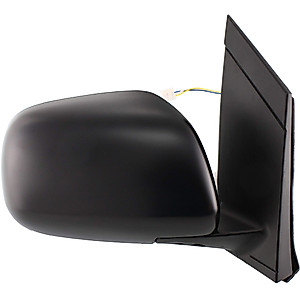 Kool Vue Left & Right Power Non-Heated Door Mirrors Compatible With Toyota Sienna 2004-2010 Textured Pair