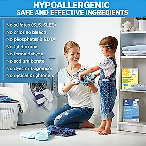 Nature Clean Natural Laundry Stain Remover Strips For Clothes 36 count, Non-Toxic Plastic-Free Packaging Unscented Eco-Friendly Biodegradable Septic Safe. Laundry Detergent Sheets Stain Remover for Fabric & Travel.