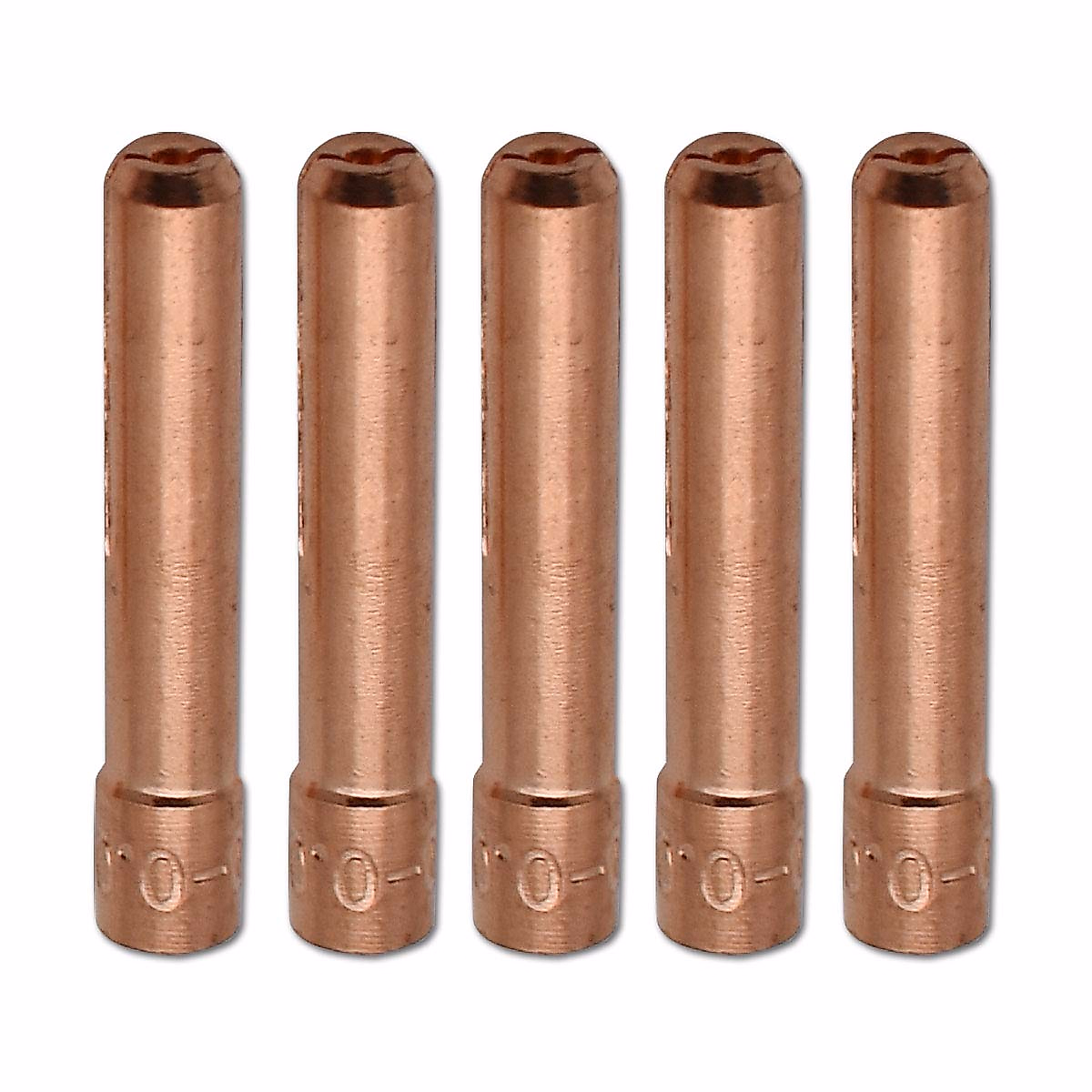10PK TIG Collets 13N21 0.040" & 1.0mm For TIG Welding Torch 9, 20 and 25 Series in Lincoln Miller ESAB Weldcraft CK Everlast