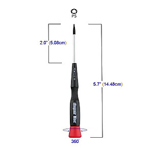 Bottom Case Screw Set and Pentalobe Screwdriver for MacBook Retina 13" (A1425, A1502) and 15" (A1398)