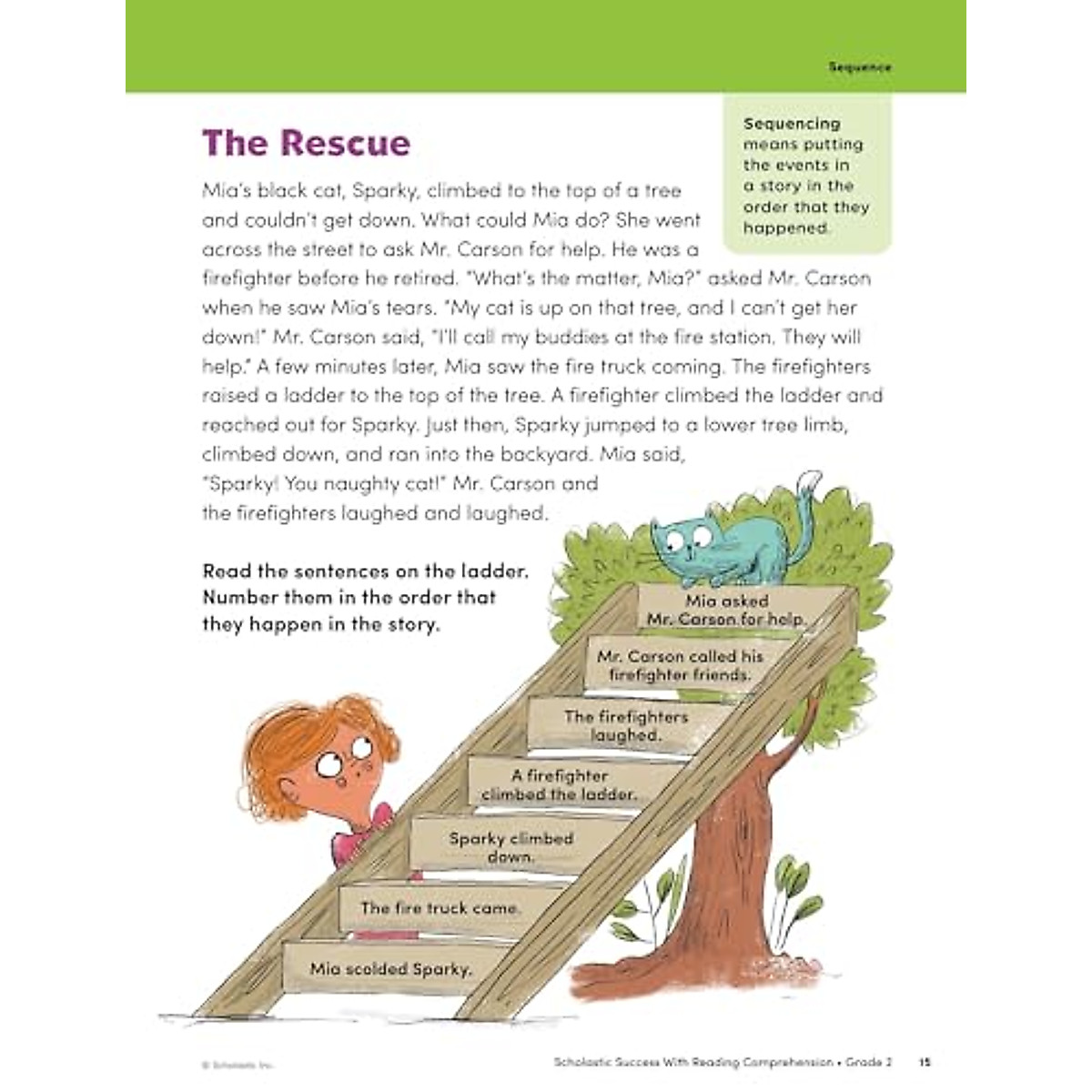 Scholastic Success with Reading Comprehension Grade 2 Workbook (Scholastic, Grade 2)