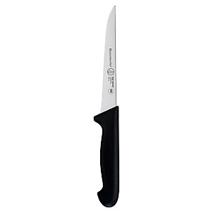 Messermeister Pro Series 6” Stiff Boning Knife - German X50 Stainless Steel & NSF-Approved PolyFibre Handle - 15-Degree Edge, Rust Resistant & Easy to Maintain - Made in Portugal
