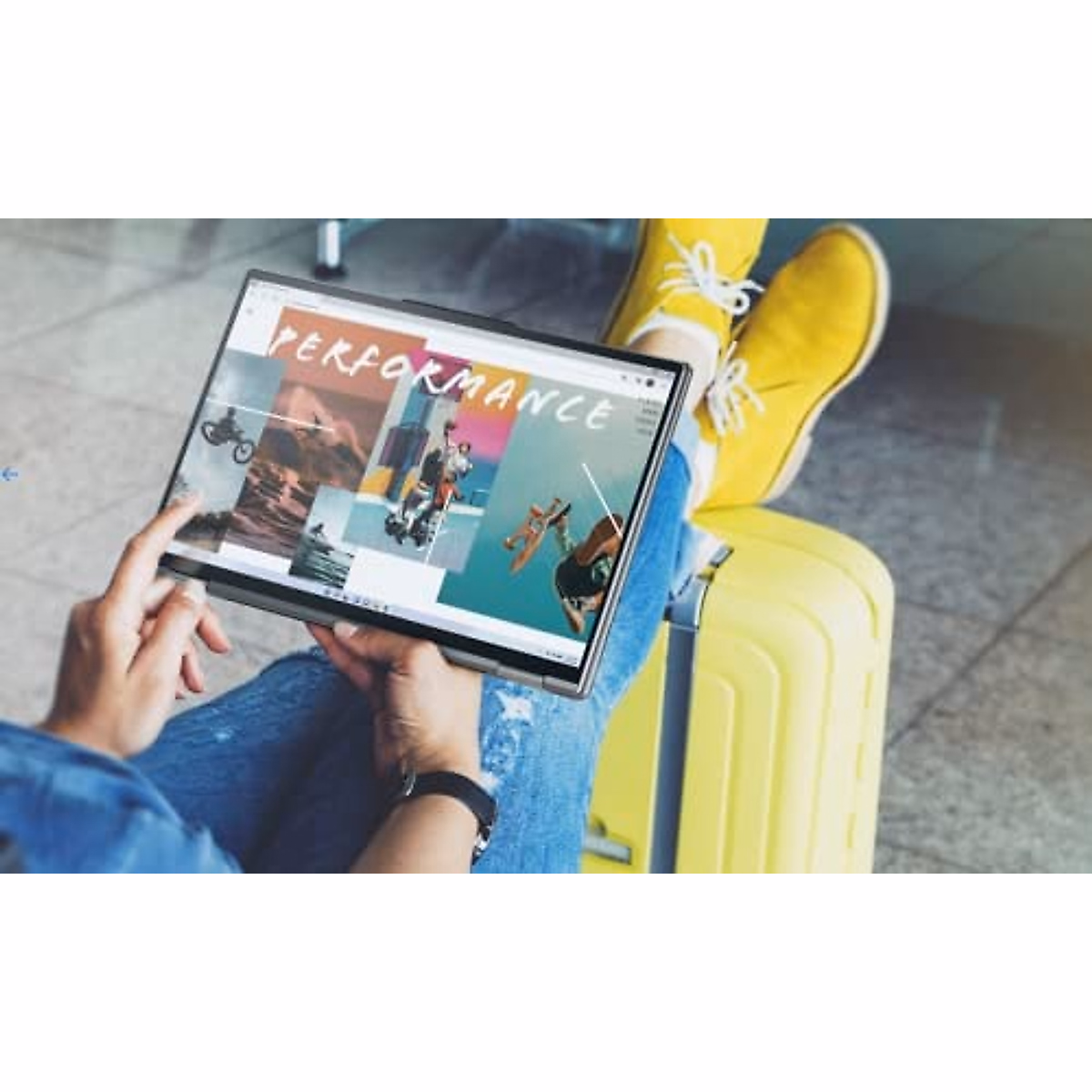 Lenovo Yoga 7I 16'' 2.5K 16:10 400Nits Touch 2-in-1 360° Laptop Intel 12-Core i5 1240P Evo 2X Thunderbolt 4 Wi Fi 6 Backlit KB Win11 (8GB RAM | 256GB PCIe SSD)