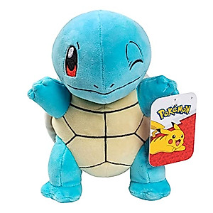 Pokémon 8" Squirtle Plush - Officially Licensed - Quality & Soft Stuffed Animal Toy - Generation One - Great Gift for Kids, Boys, Girls & Fans of Pokemon
