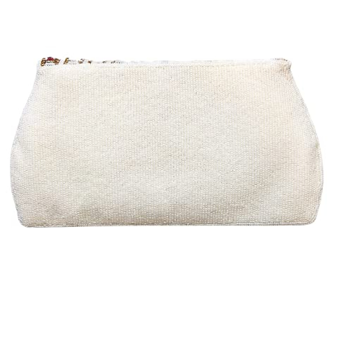 CRAFT BAZAAR Women Beaded Purse, Bridal Clutch with Beaded Wristlet, Wedding Clutch