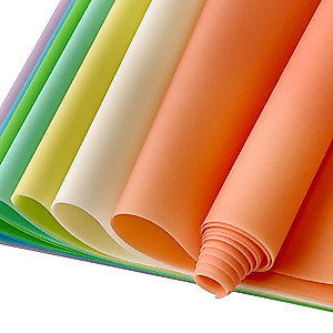 Matte Jelly Vinyl 11.8"x53" Candy Color Smooth Waterproof PVC Vinyl for Hair Bows Keychains Jewelry Making (Dark Brown)