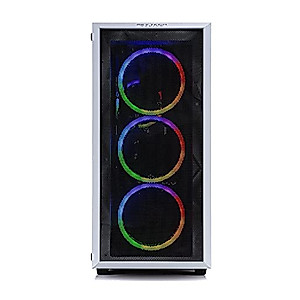 Skytech Chronos Gaming PC Desktop – AMD Ryzen 5 5600X 3.7 GHz, RTX 3070, 1TB NVME SSD, 16G DDR4 3200, 650W GOLD PSU, AC Wi-Fi, Windows 10 Home 64-bit