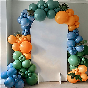 Balloons Garland Arch Kit for Kids Wild Themed Dinosaur Themed Party Decorations Jungle Safari Baby Shower Birthday Party Supplies