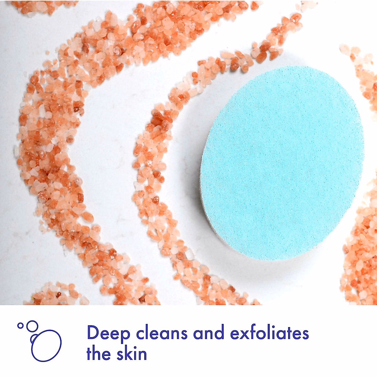 Buf-Puf Body Sponge, Bath Sponge, Dermatologist Developed, Cleanses Skin of Dirt, and Excess Oil, Reusable, Exfoliating, 1 Count