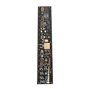 Multifunctional PCB Ruler, Engineering Scale Printed Circuit Board Ruler Measuring Tool 15cm/6.3inch