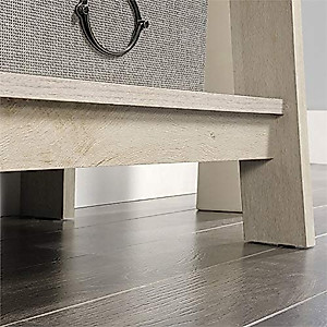 Sauder Trestle 5-Shelf Bookcase, Chalked Chestnut finish