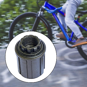 Deevoka Lightweight Road Bike Freehub Body Components Parts 7-10 Speed Bicycle Free Hub Body, Plum Flower Bearing