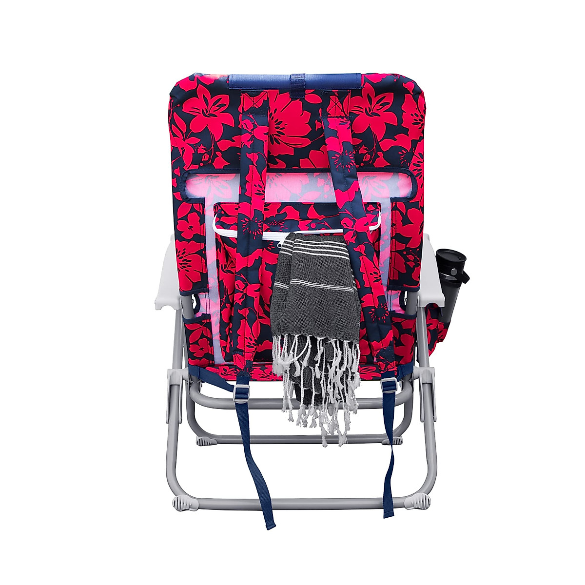 Hurley Standard Backpack Beach Outdoor Chair, One Size, Acid Green