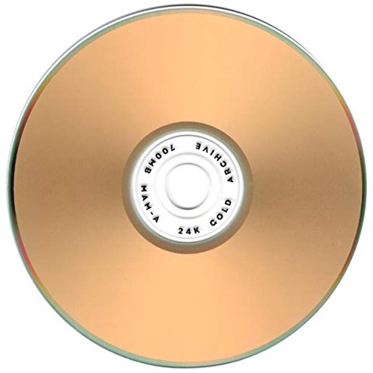 MAM-A 80m Gold Matte thermal in Shrink Wrap - 100 Count